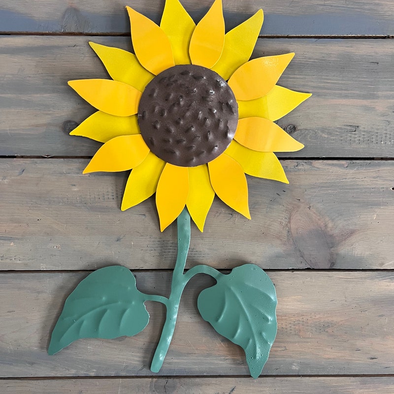 Sunflower Metal - Etsy