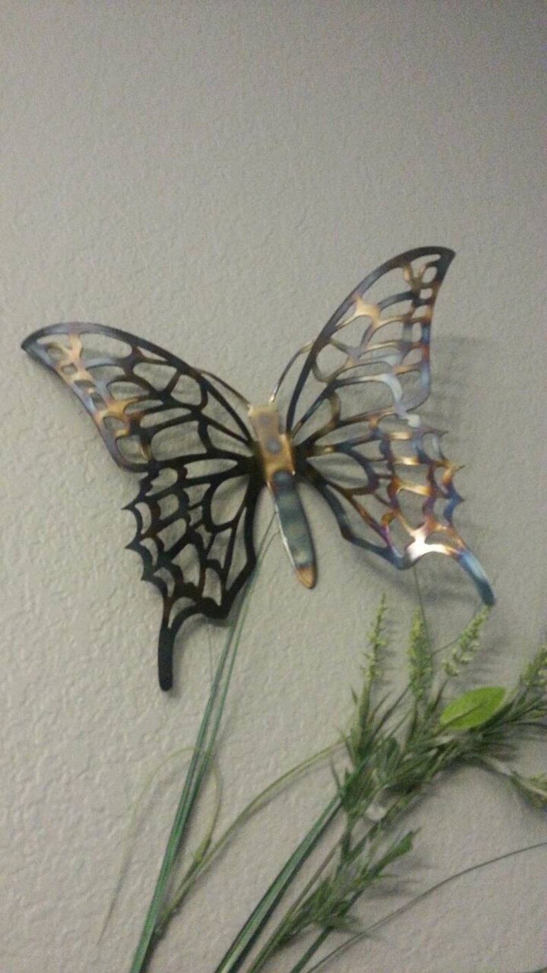 Metal Butterfly Metal Art Butterfly Home Decor Metal Art | Etsy
