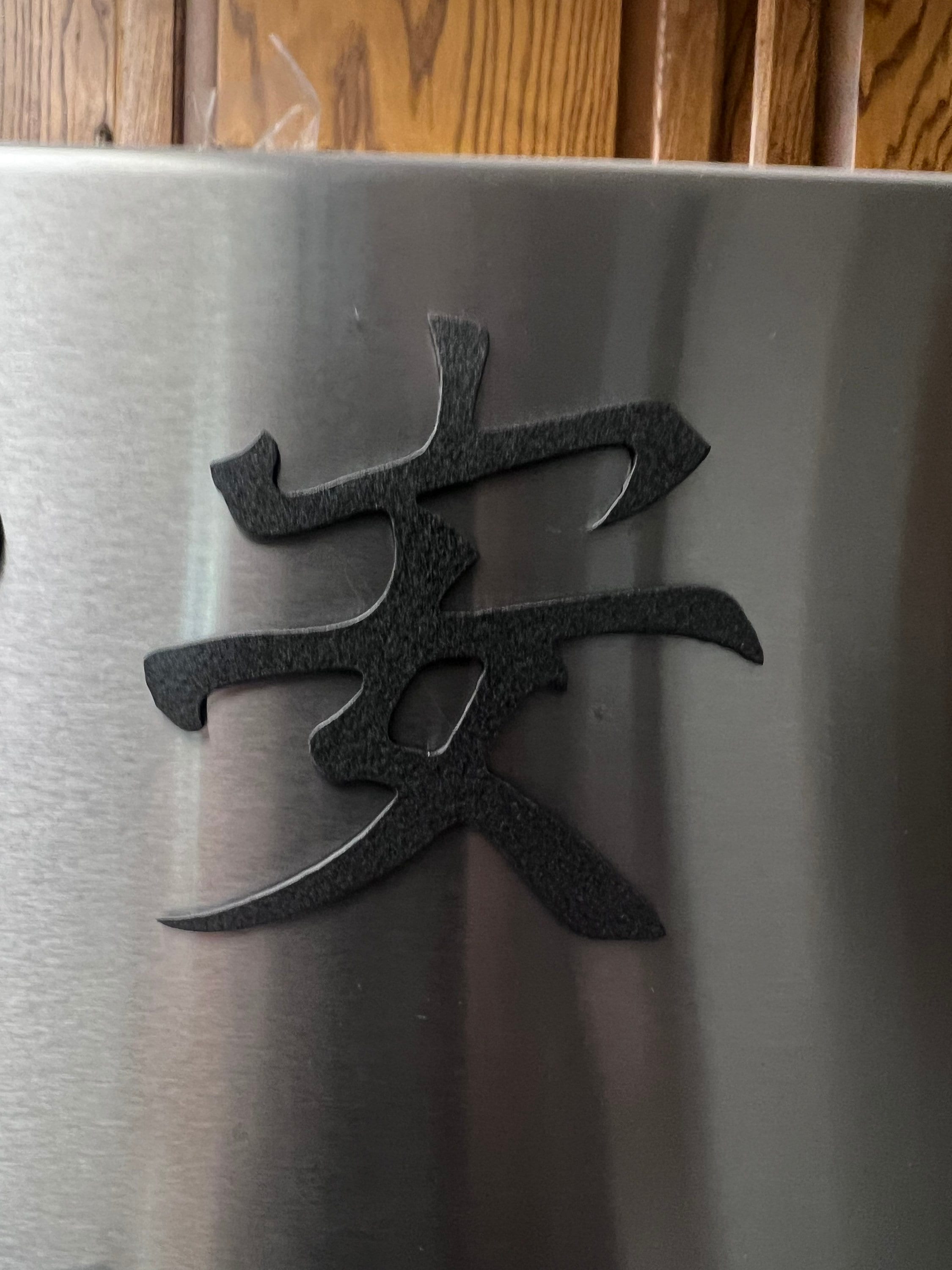 Japanese Kanji Refrigerator Magnets, Mini 4” Kanji Signs, Refrigerator ...