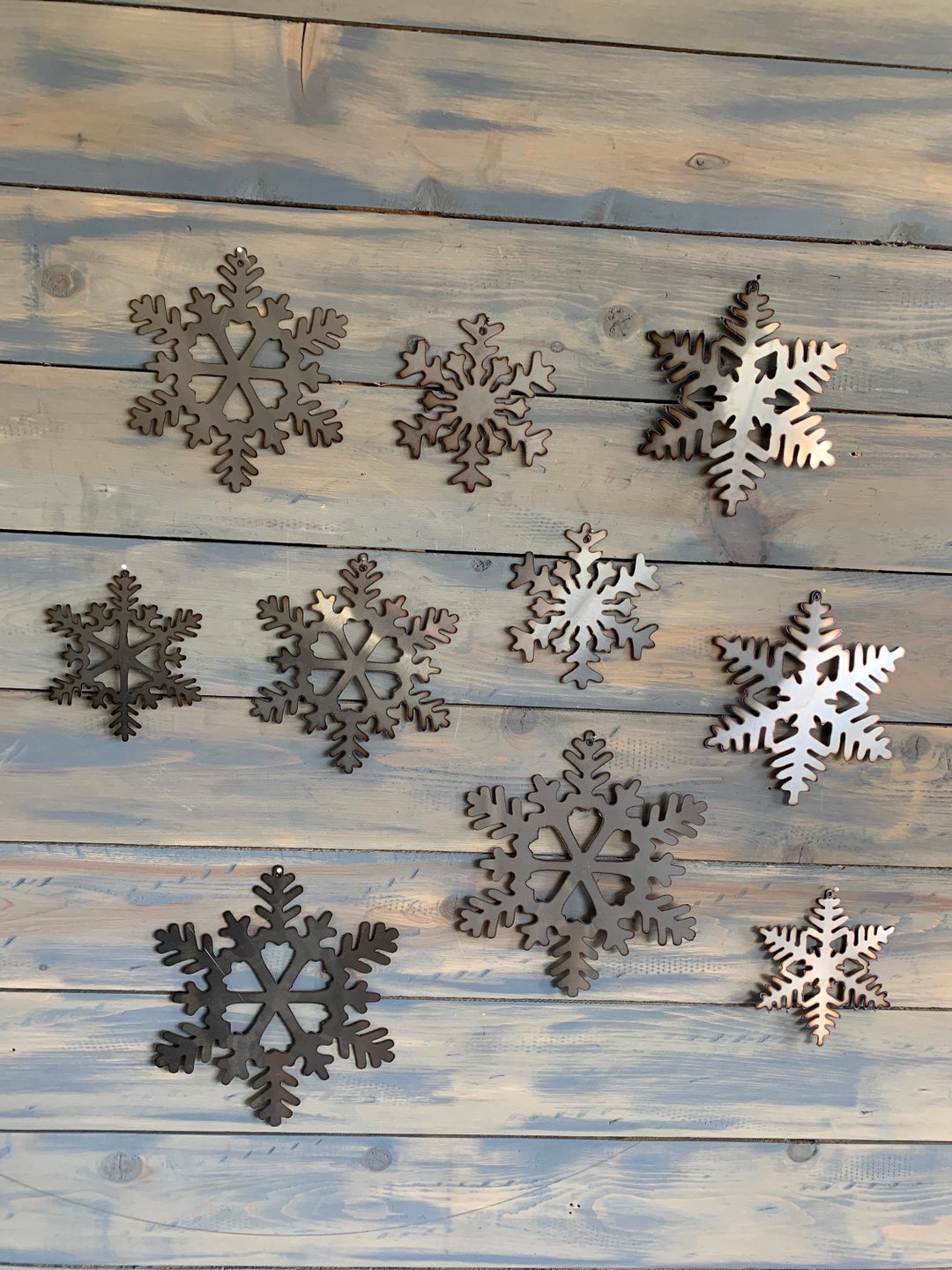 Snow Flakes,wall Accents,stainless Steel,christmas Decoration,stainless ...