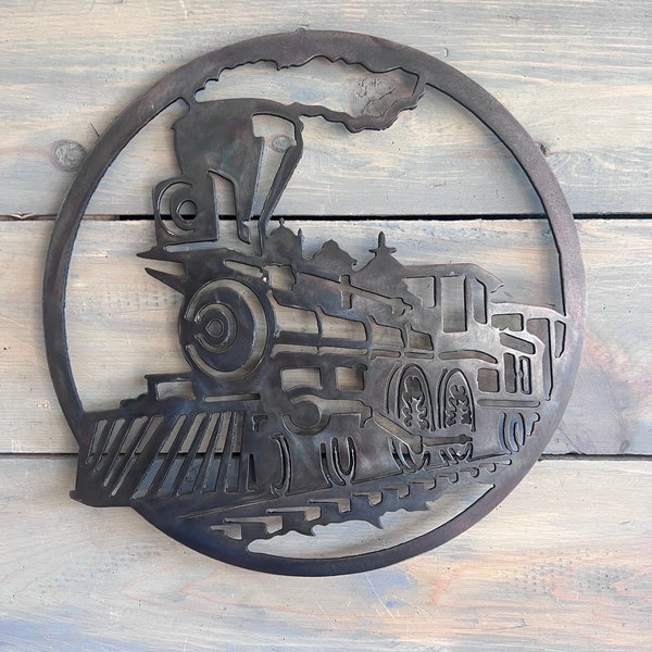 Train Art - Etsy