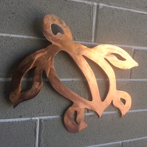Metal Seaturtle, Sea Turtle Wall Art , Home Decor , Metal Wall Hanging ...