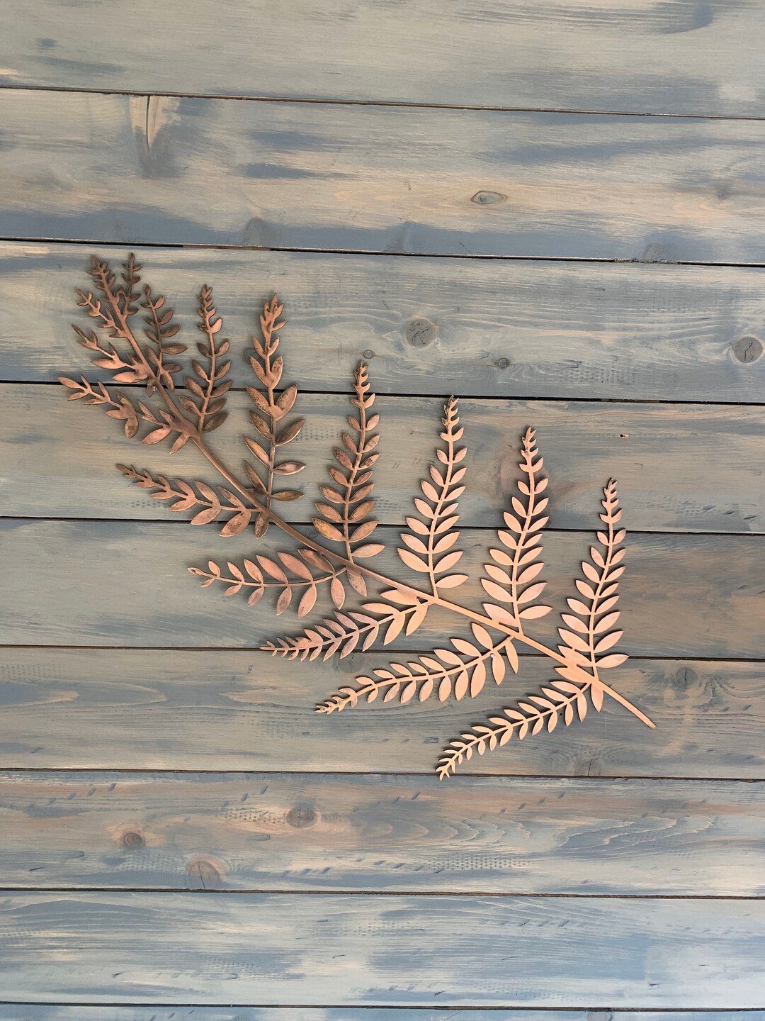 Fern Leaf, Metal Wall Fern, Wall Accents Fern, Home Decor Fern , Metal ...