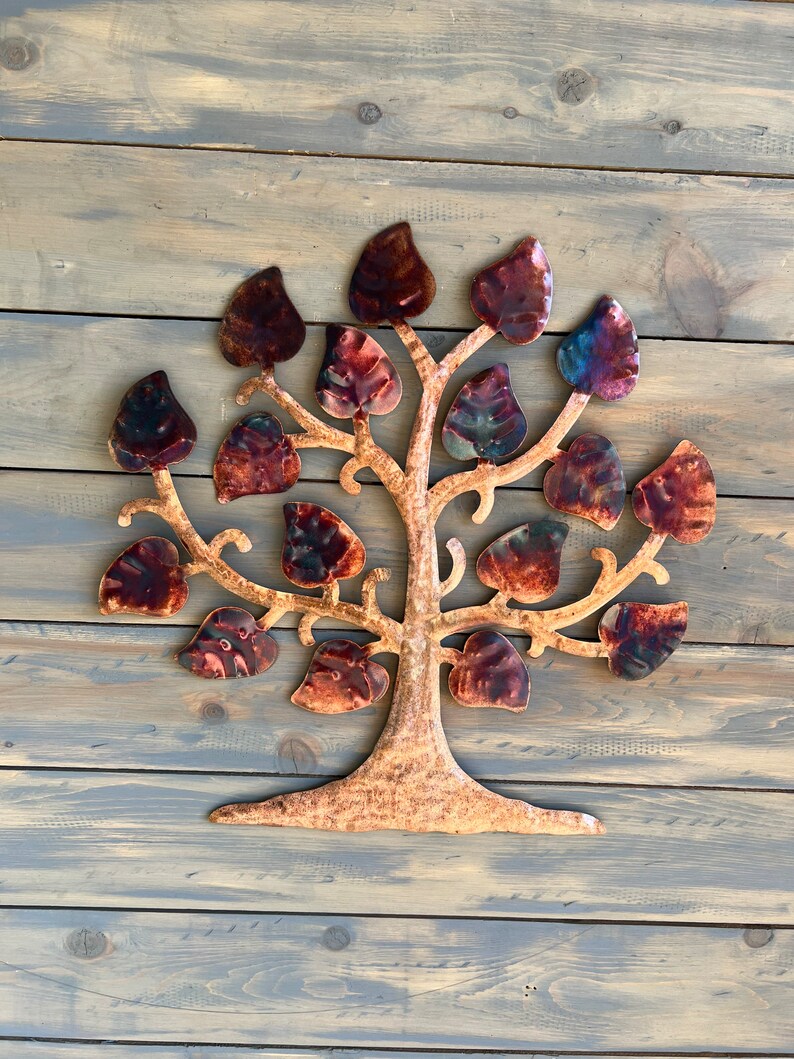 Metal Wall Tree Hanging Tree Art Home Decoration Wall - Etsy