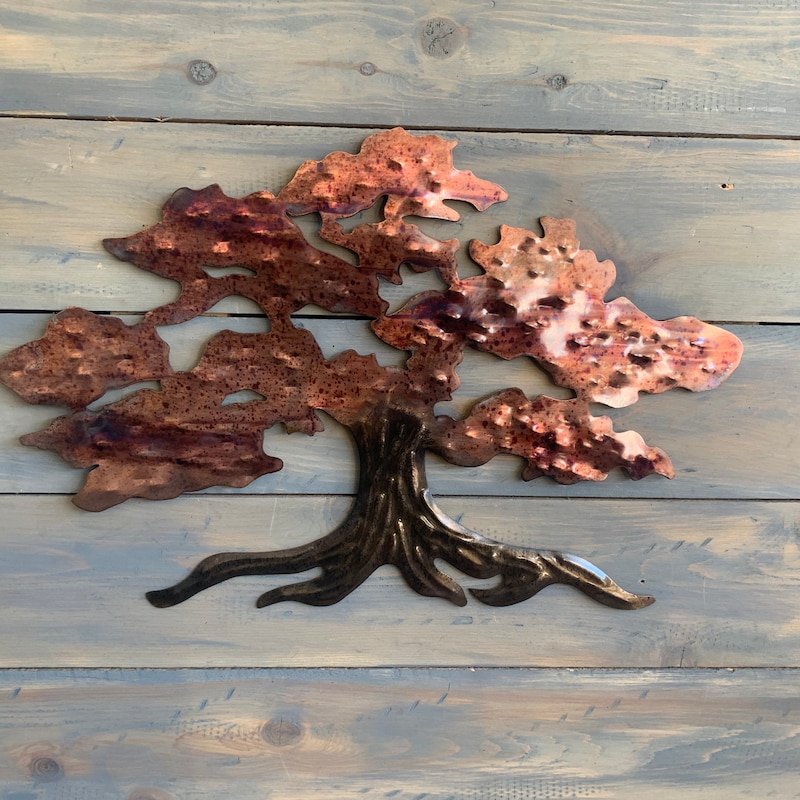 Metal Tree Wall Art - Etsy