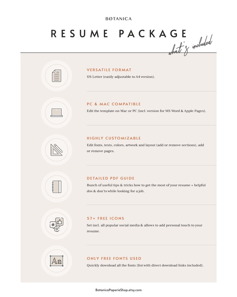 Bold Resume Design Modern . Creative Resume Template for Word - Etsy