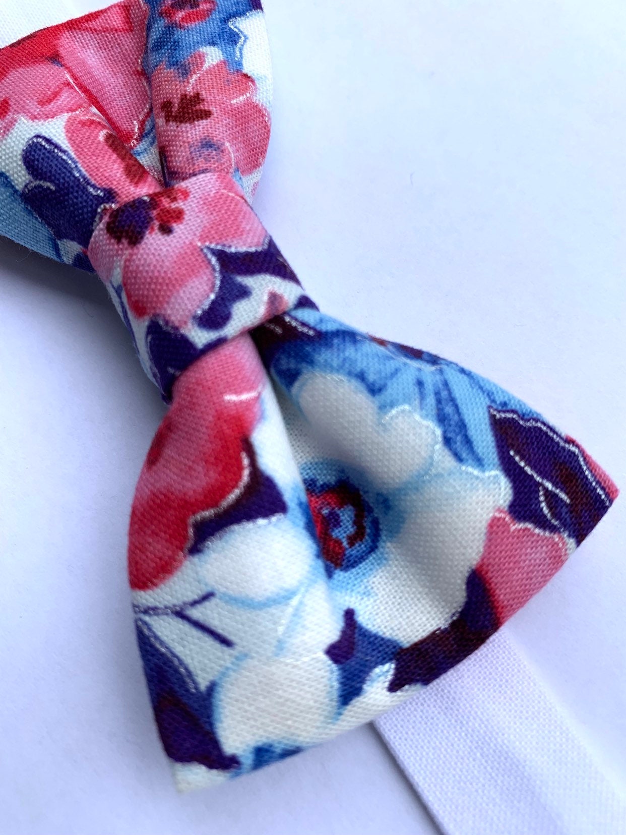 Watercolor Bow Tie. Multi Watercolor Bow Tie. Spring Bow Tie ...