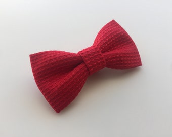 Red Baby Bow Tie | Etsy