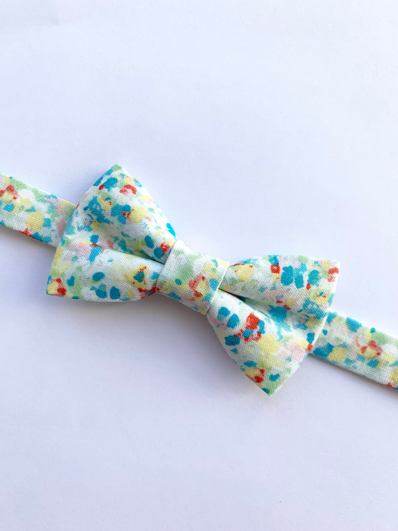 Watercolor Bow Tie. Multi Watercolor Bow Tie. Spring Bow Tie. - Etsy