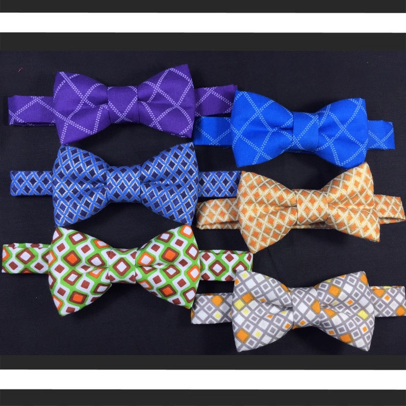 Diamond Pattern Bow Tie. Royal Bluw Bow Tie. Yello Bow Tie. Purple Bow ...
