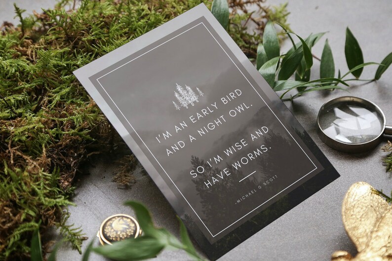 Michael Scott Printable Quote - Etsy