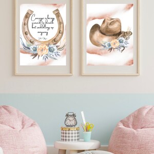 Saddle up Printable, Nursery Decor, Girls Decor, Horses, Horse Girl ...