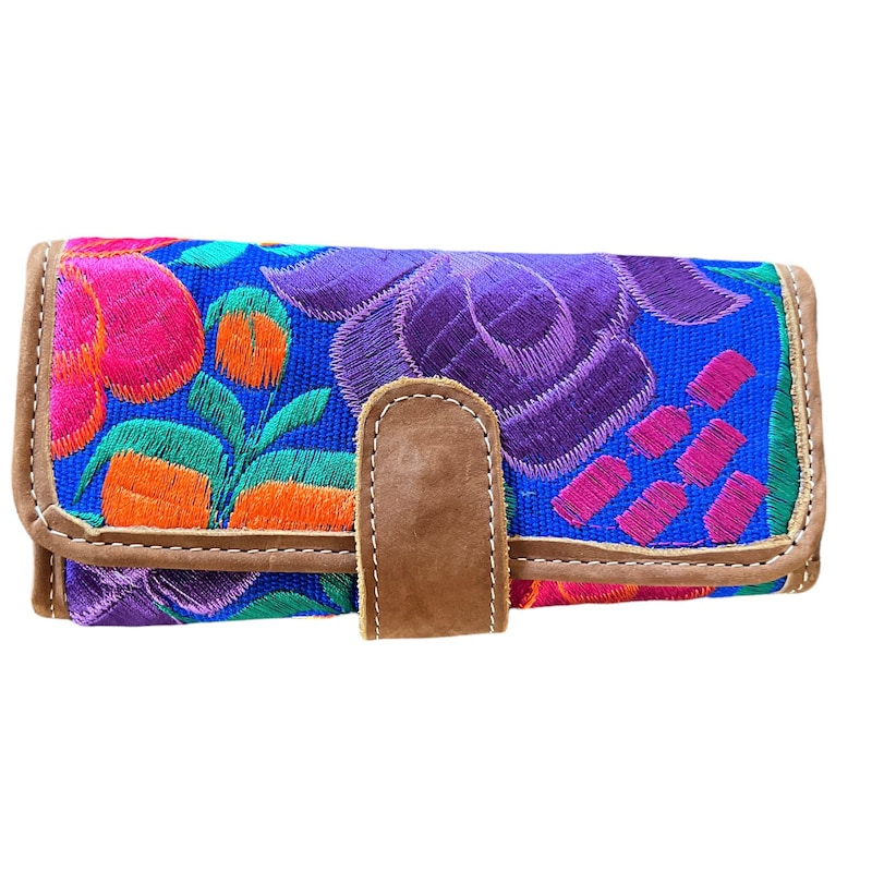 Thai Embroidered Padded Wallet - Etsy UK