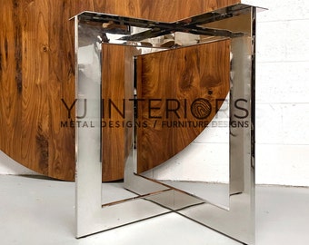 Chrome Table Legs - Etsy