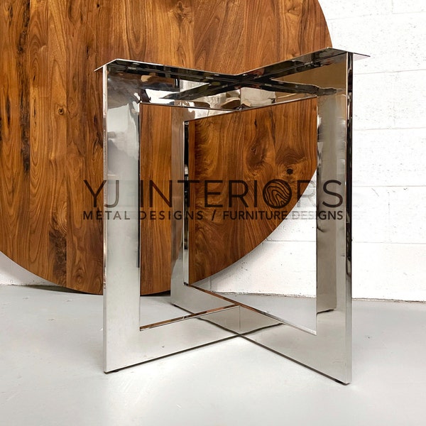 Chrome Table Legs - Etsy