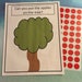 Apple Tree With Stickers Worksheets. - Etsy