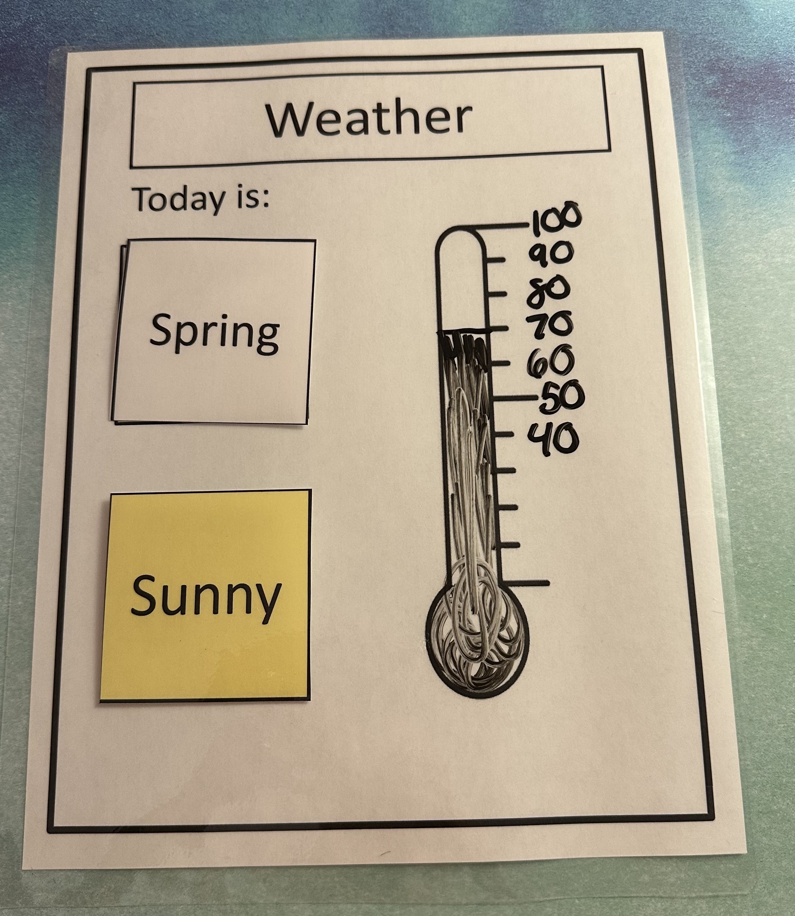 Weather Worksheet-learn the Weather - Etsy