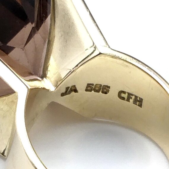 Vintage Christian Frederik Heise - Copenhagen 14K Gol… - Gem