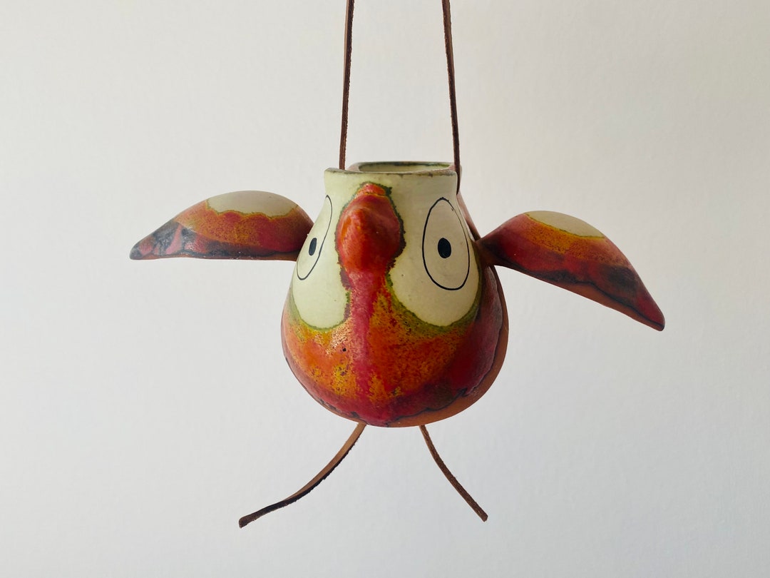 Danish Studio Pottery. Vintage Bird Figurine by Karen Boel - Etsy