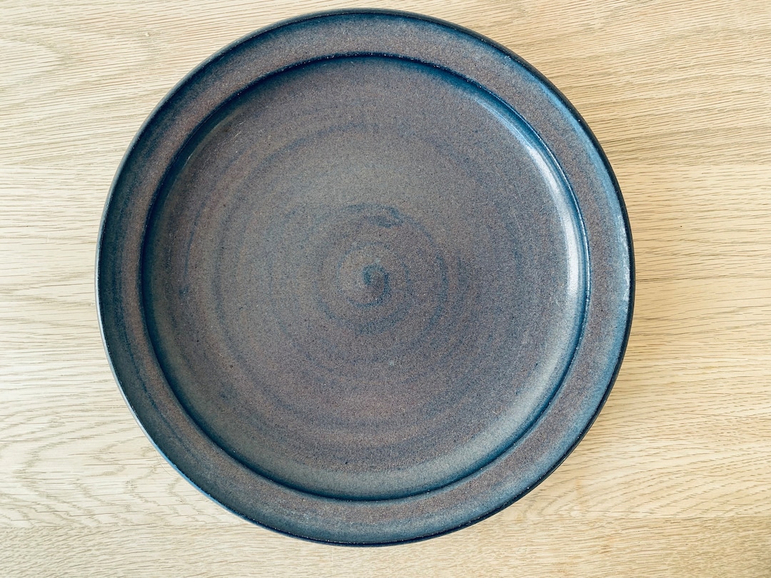 Vintage Stoneware Plate Annette Matthison-hansen Arresø Pottery - Etsy