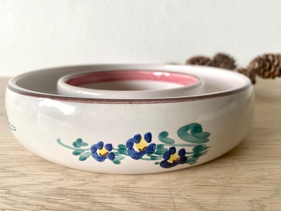 Vintage Lars Syberg Caramic Flower Wreath, 1960s, Denmark - Etsy