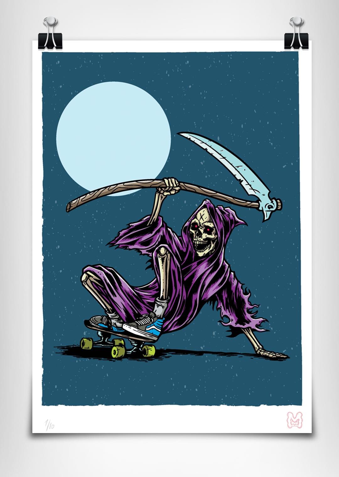 Full Moon. - Reaper Rider - Etsy