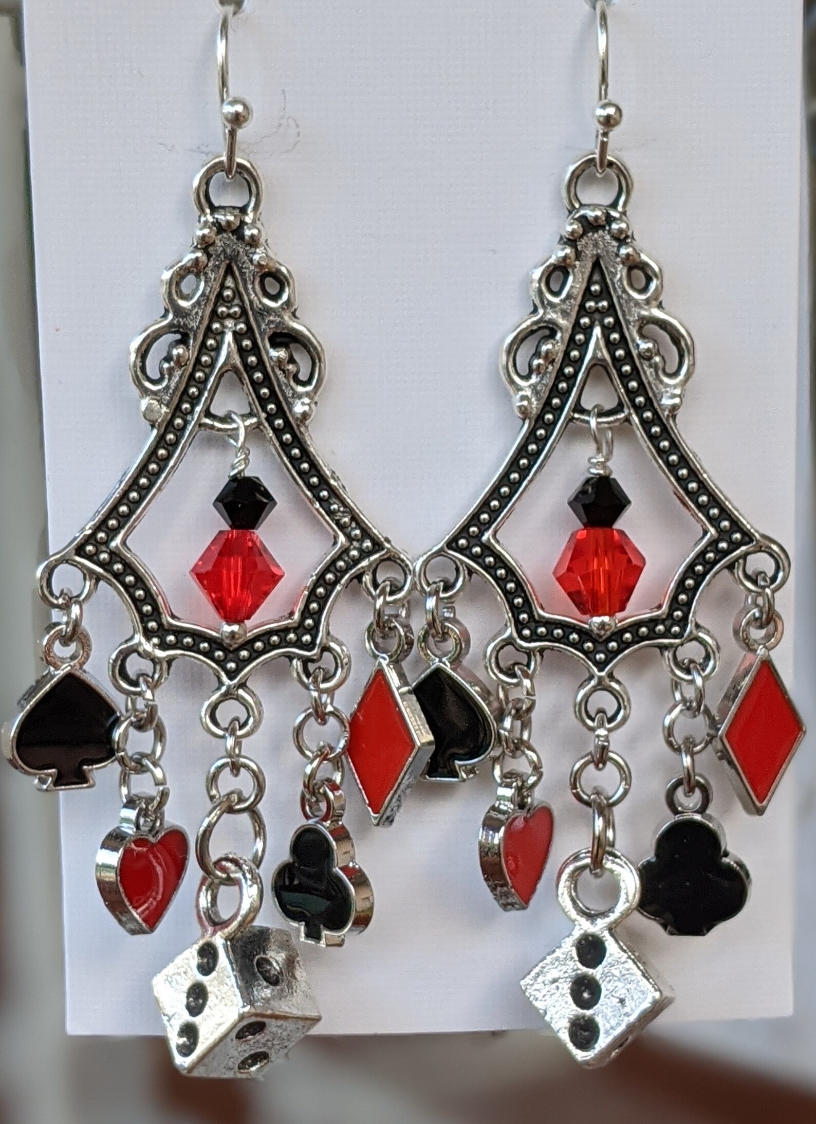 Playing Cards Poker Blackjack heart Spade Club Diamond - Etsy