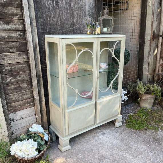 1930s glass display cabinet store