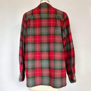 1960s Pendleton 49er Jacket Vintage 60's Wool Jacket Plaid Wool Jacket Size Women/med-lg - Etsy
