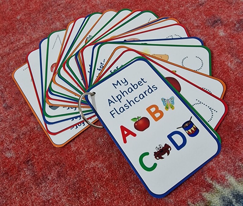 ABC Letter Learning | Childrens ABC Flashcards | ABC Printable ...
