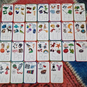 ABC Letter Learning | Childrens ABC Flashcards | ABC Printable ...