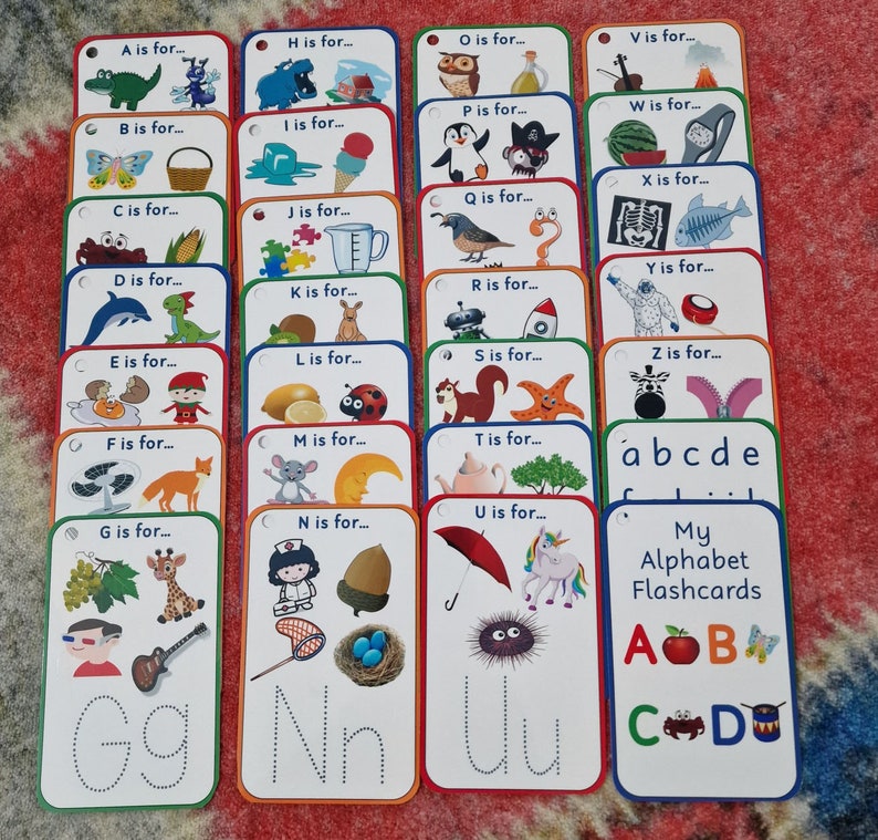 ABC Letter Learning | Childrens ABC Flashcards | ABC Printable ...