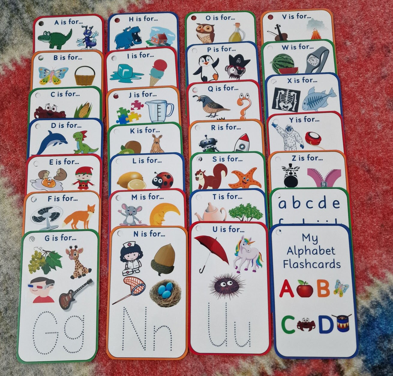 ABC Letter Learning | Childrens ABC Flashcards | ABC Printable ...