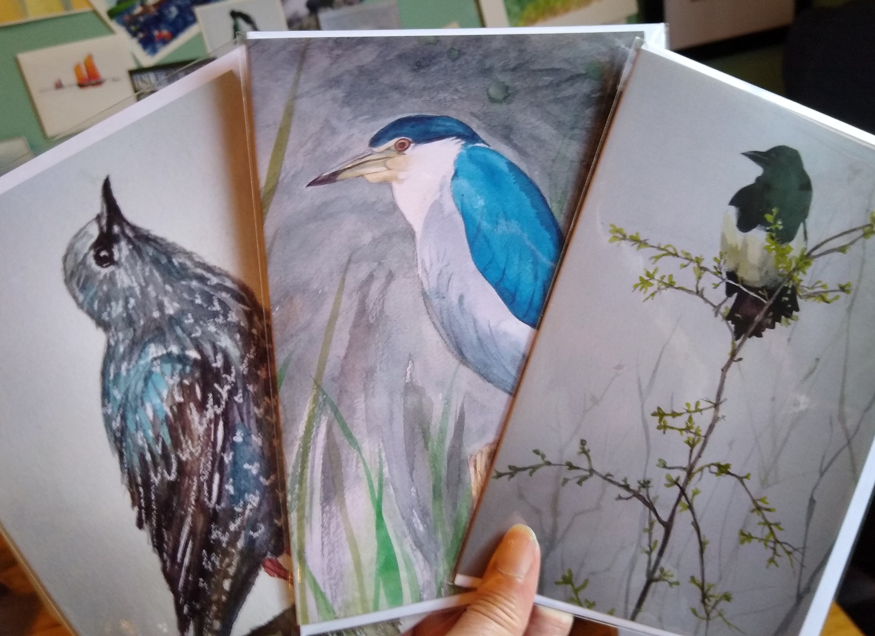 Pack of 3 Rectangular Cards Blank for Any Occasion Choose - Etsy