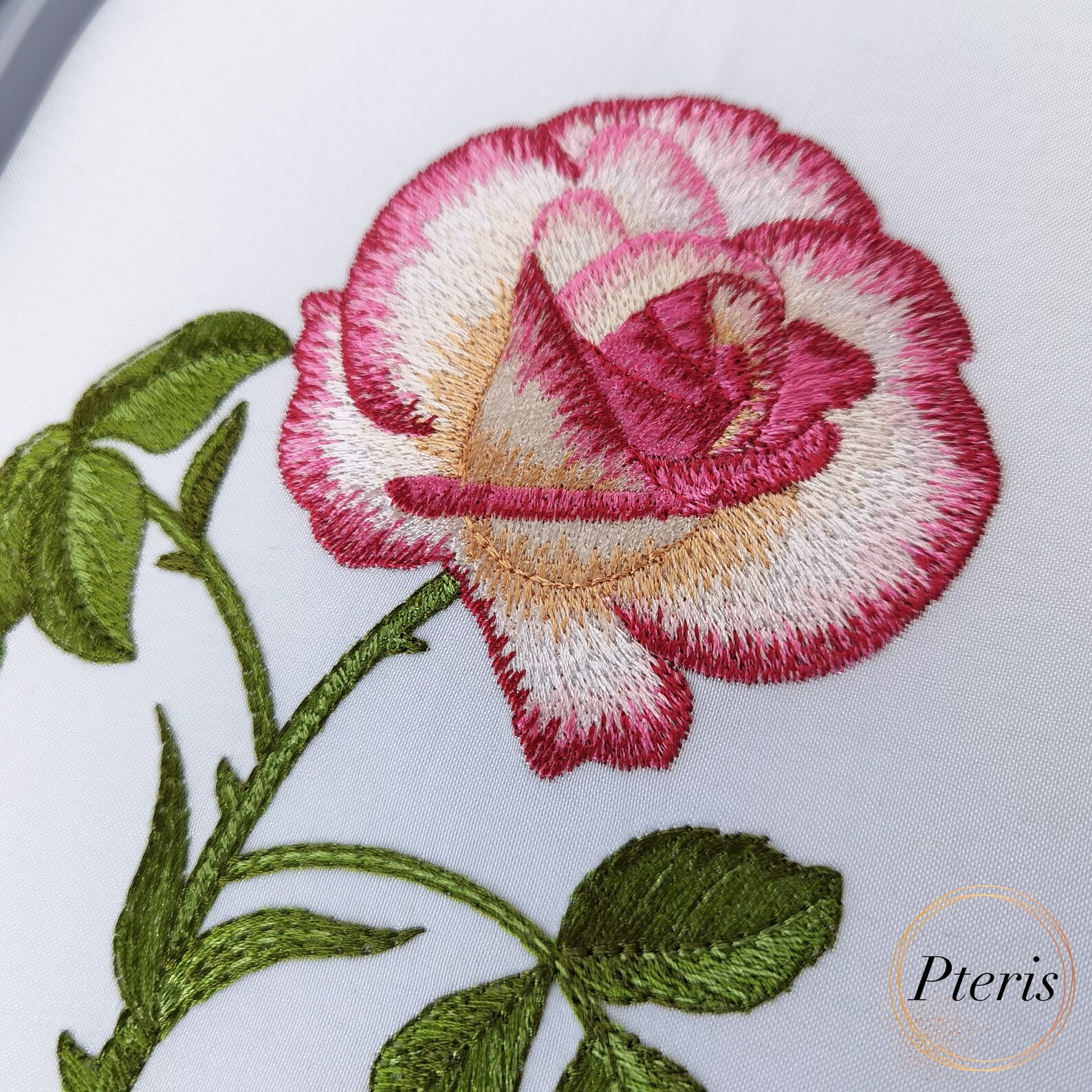 Rose in Bloom Machine Embroidery Design | Floral Embroidery Pattern 3 ...