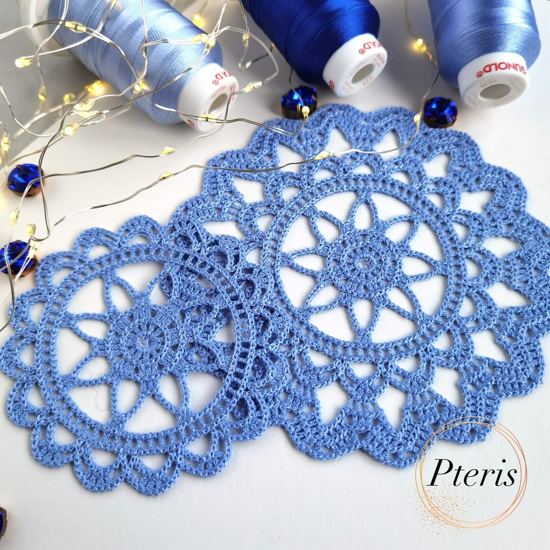 Crochet Lace Coaster ITH Machine Embroidery Designs: Elegant Home Decor ...