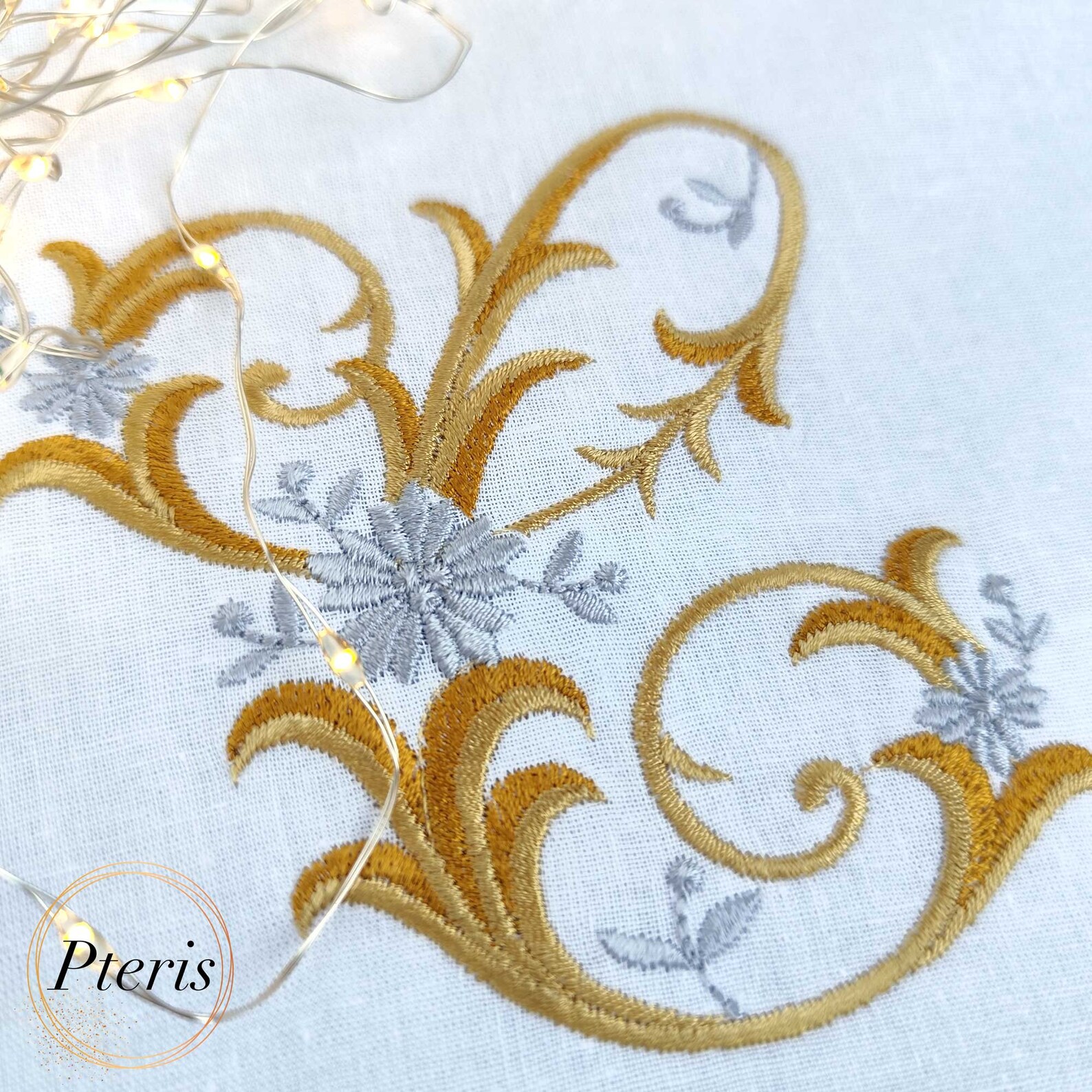 Floral Letter C Embroidery Design: Vintage Wedding Monogram (4x4 and ...