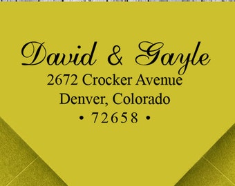 Custom Address Stamp SELF INKING Cute Return Address Stamp - Etsy