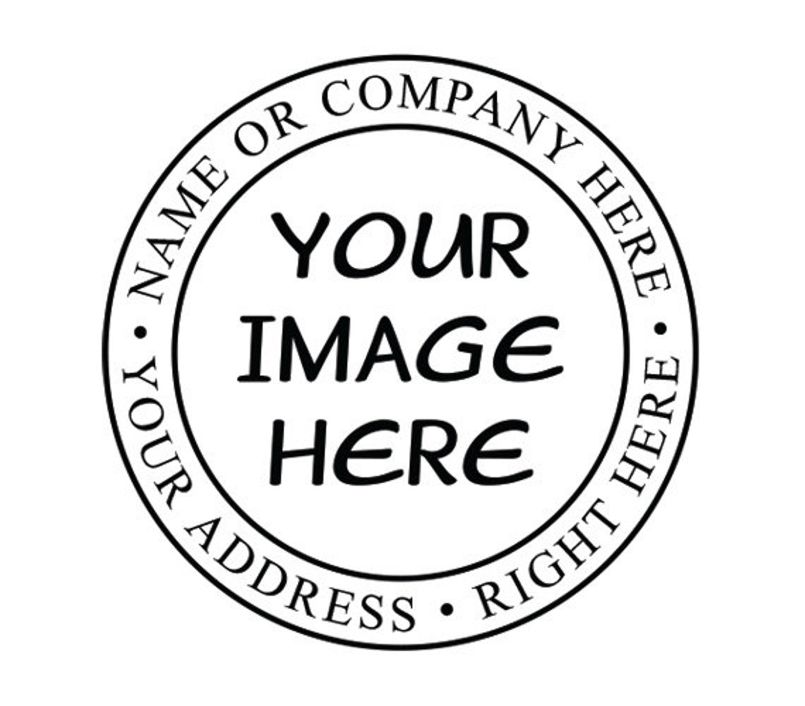 Custom Rubber Stamp, Self-inking Address Stamp, Return Address Stamp ...