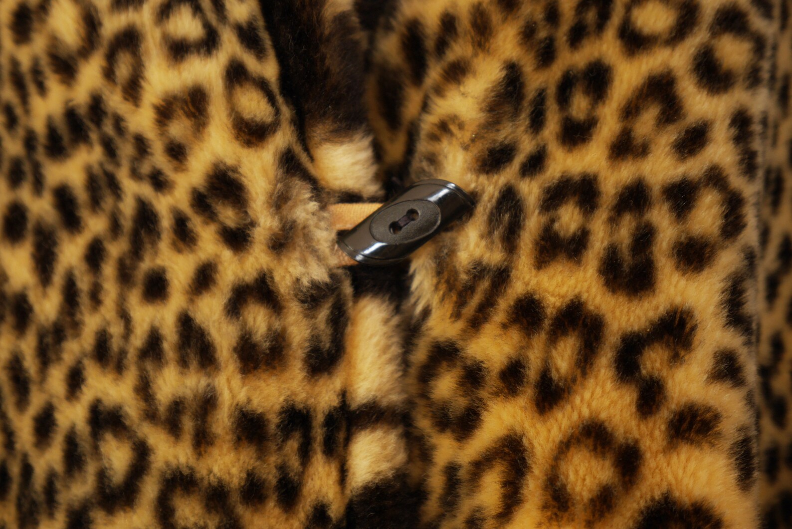 Panther Fake Fur Coat Made in Belgium Medium Size | Etsy