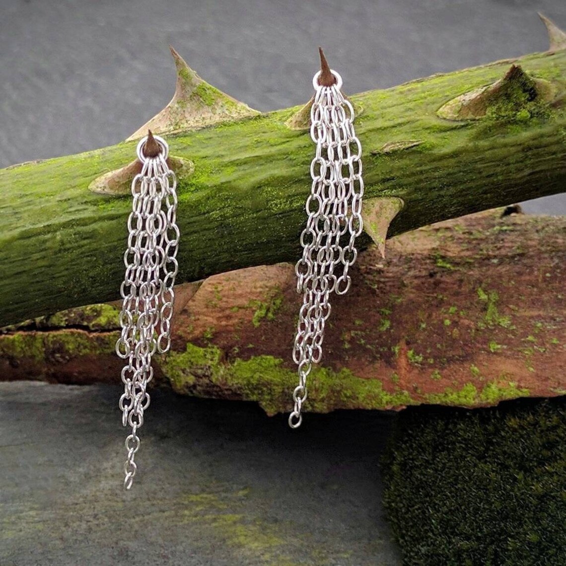 Waterfall Earring Jackets Made From Solid Sterling Silver - Etsy