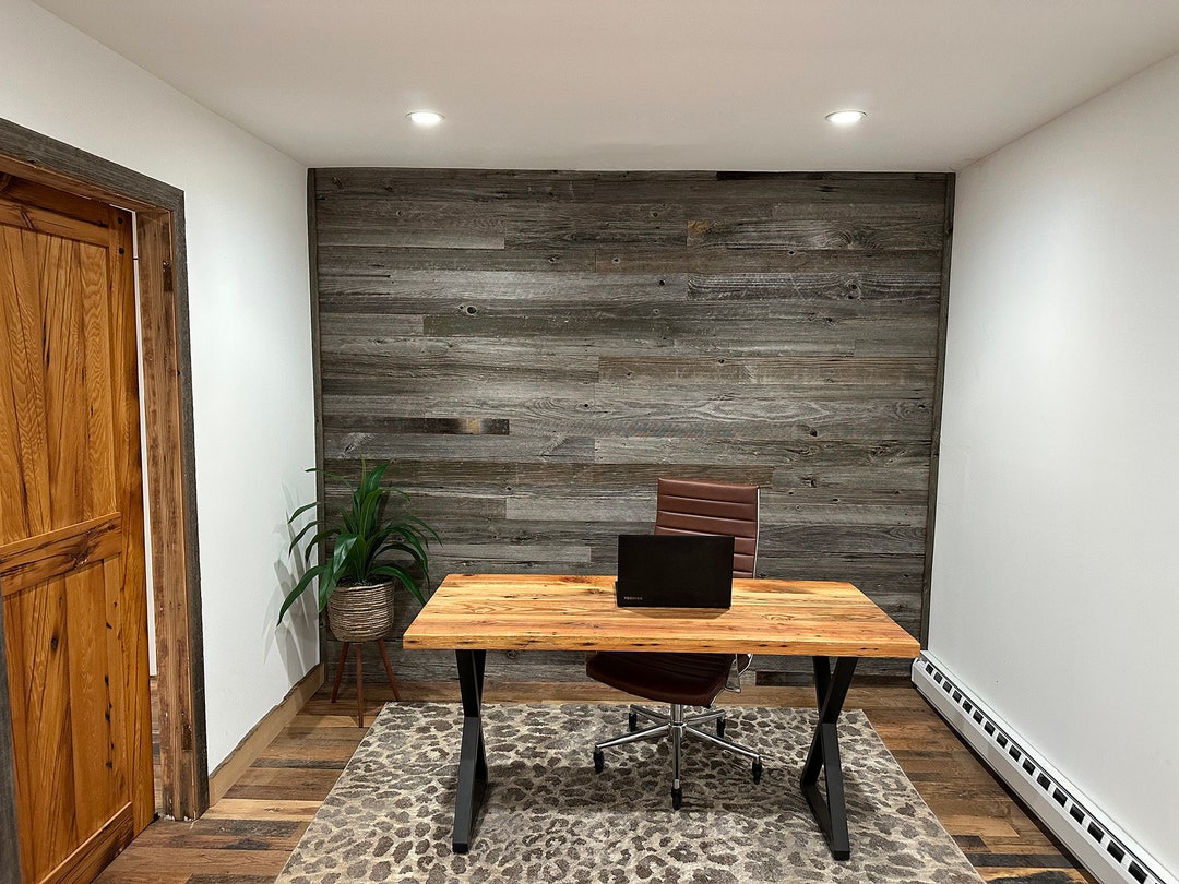 Weathered Grey Barnwood Paneling Reclaimed Wood Wall Planks - Etsy
