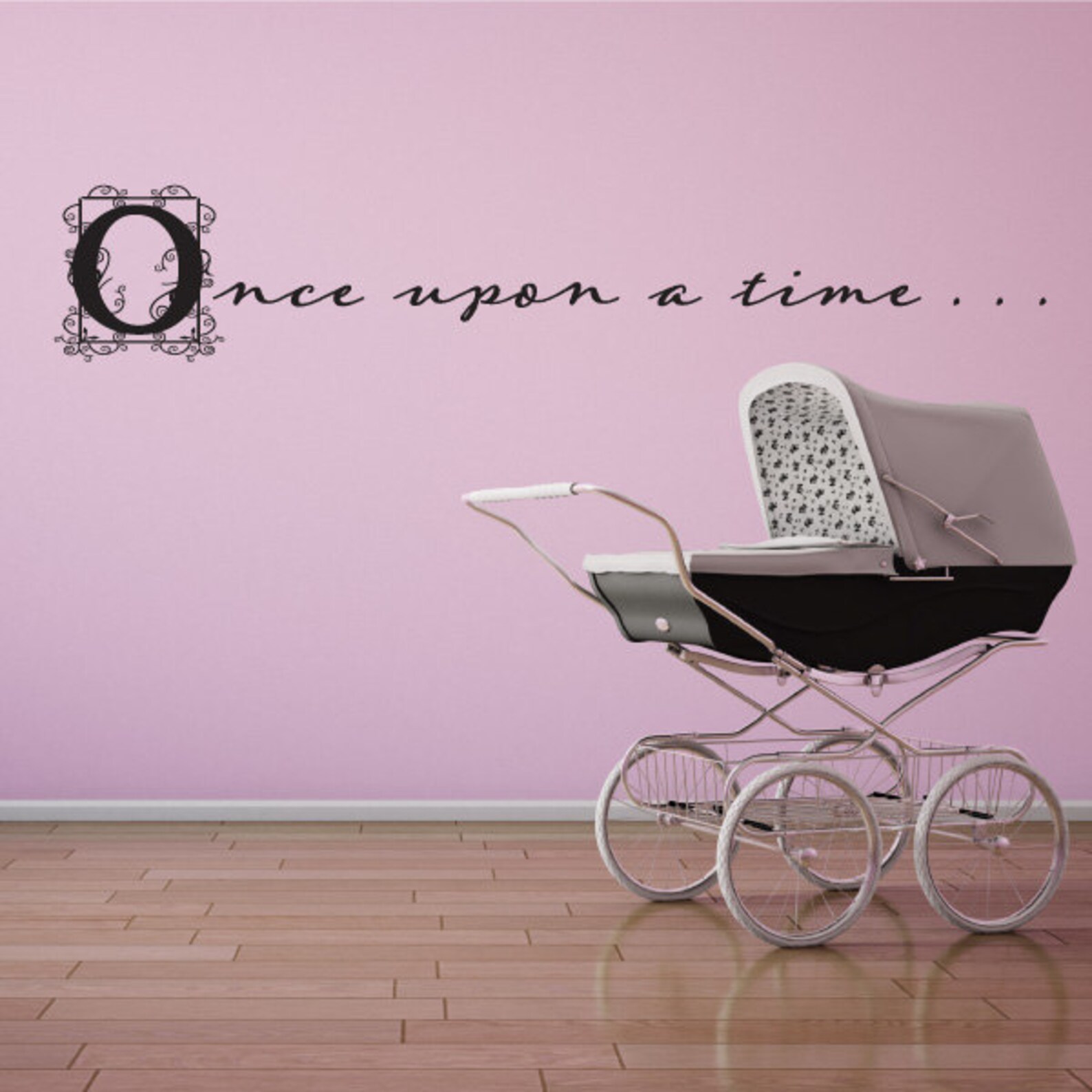 Once Upon A Time... Wall Decal Vinyl Decal Fairytales PLS01 - Etsy