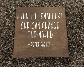 Peter rabbit quote | Etsy