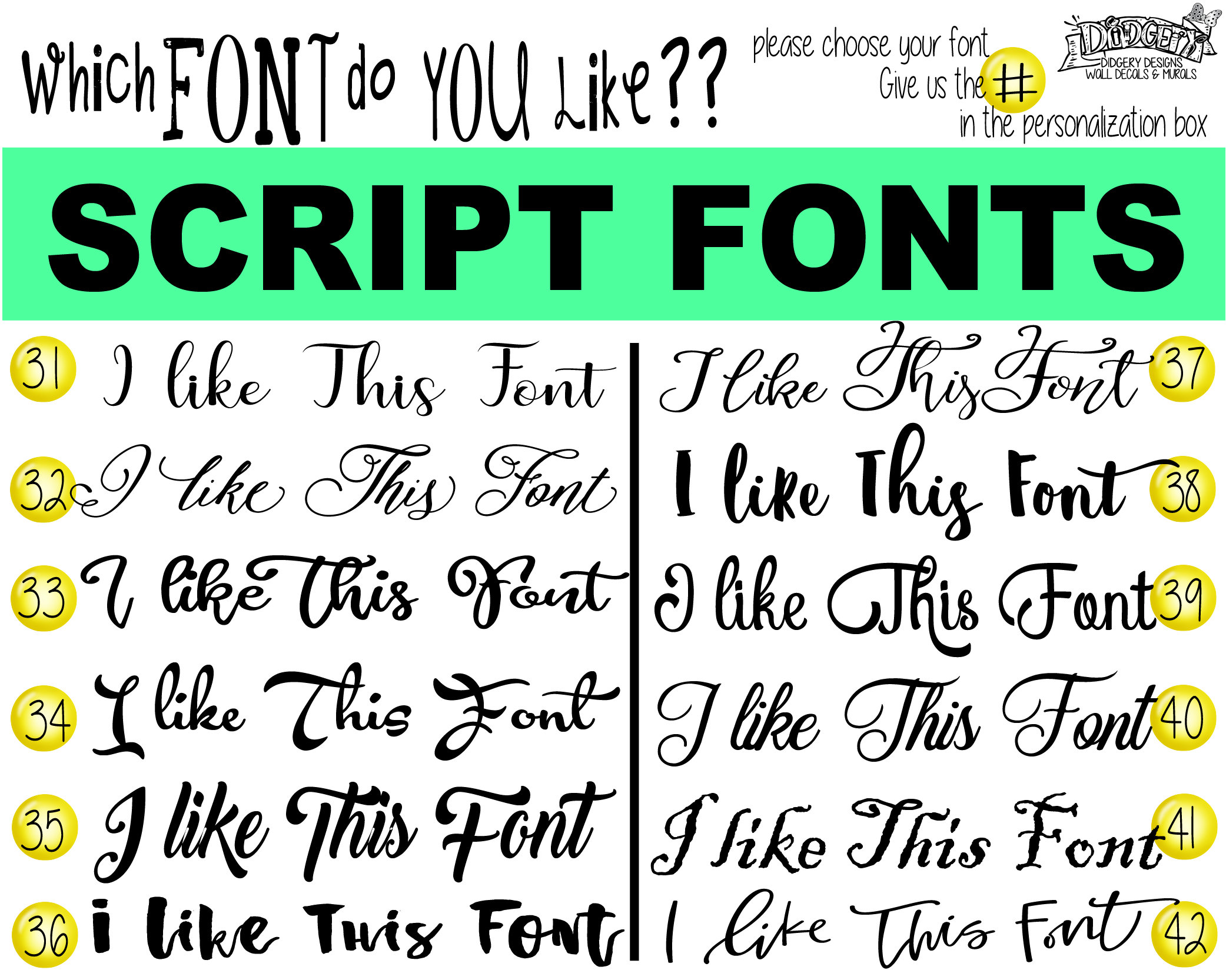 Crea la tua decalcomania murale personalizzata Decalcomanie - Etsy Italia