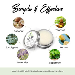 RASH Anti Fungal Balm | Natural Relief for Skin Rashes and Itching ...