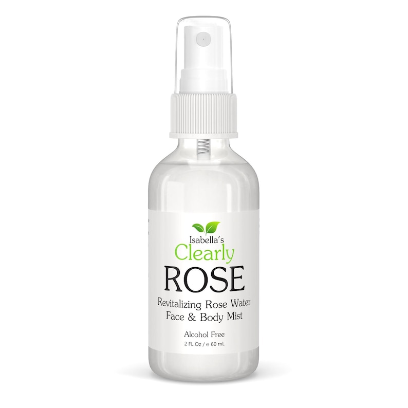 Pure Rose Petal Face and Body Mist Spray - Alcohol Free - Etsy