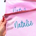 Personalized Mesh Waterproof Monogram Pouch,back to School Pencil Pouch ...