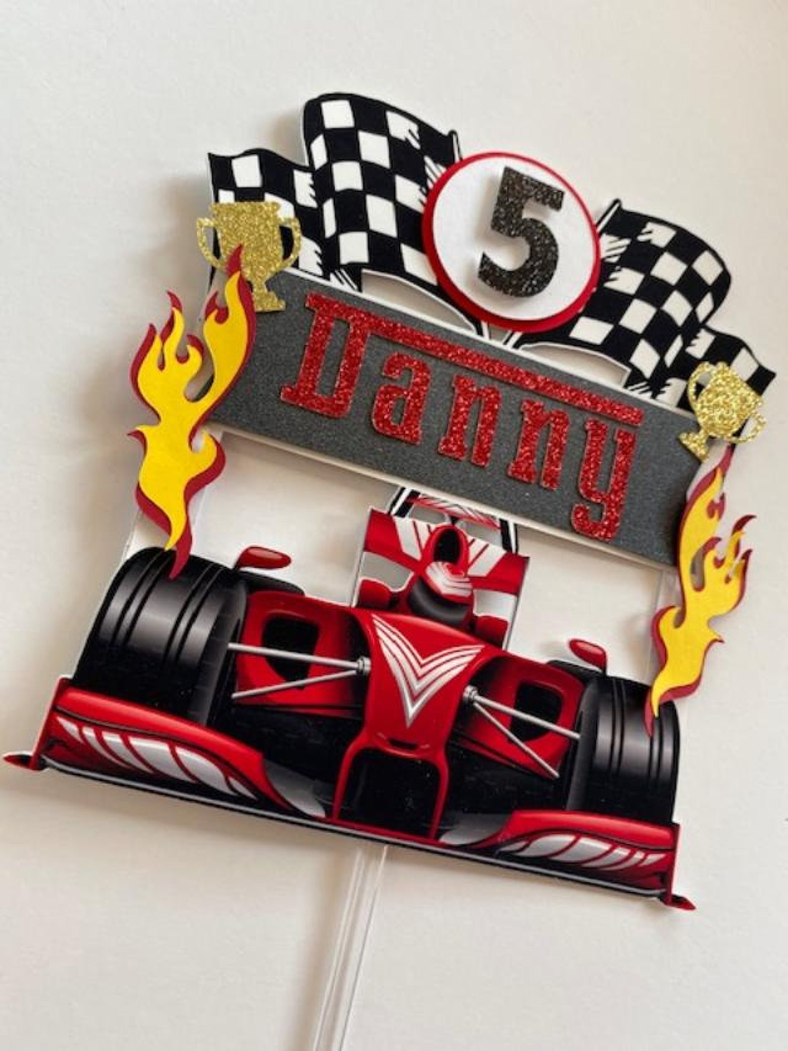 Race Car Toppercar Cake Topperformula 1 Topperformula 1 - Etsy