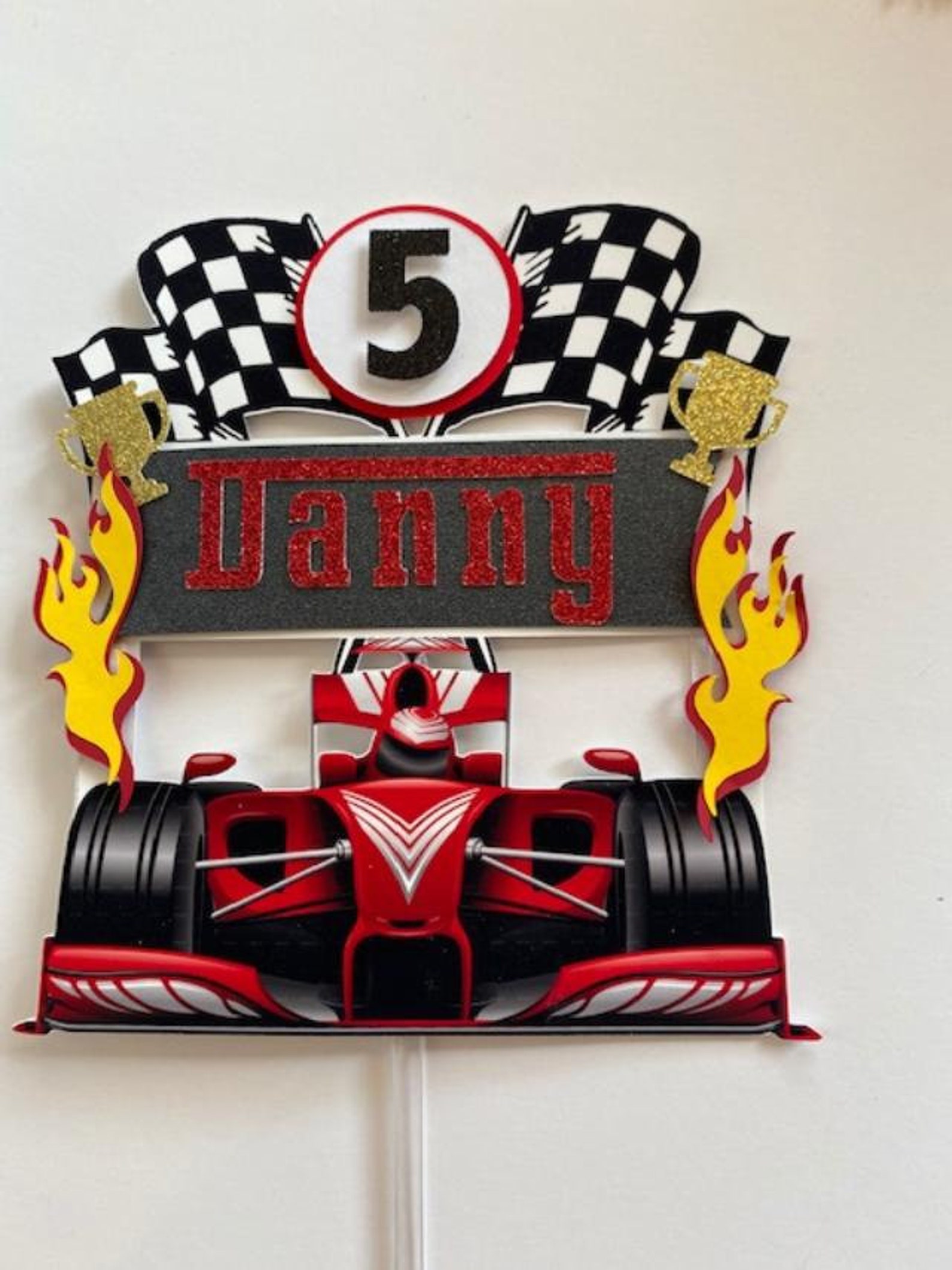 Race Car Toppercar Cake Topperformula 1 Topperformula 1 - Etsy